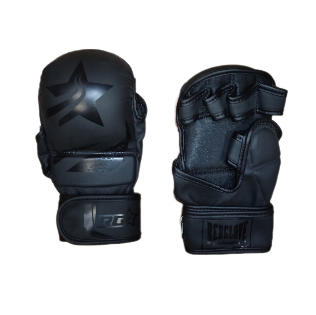 Guantillas MMA RG Black: Máxima protección y comodidad premium. – Redglove